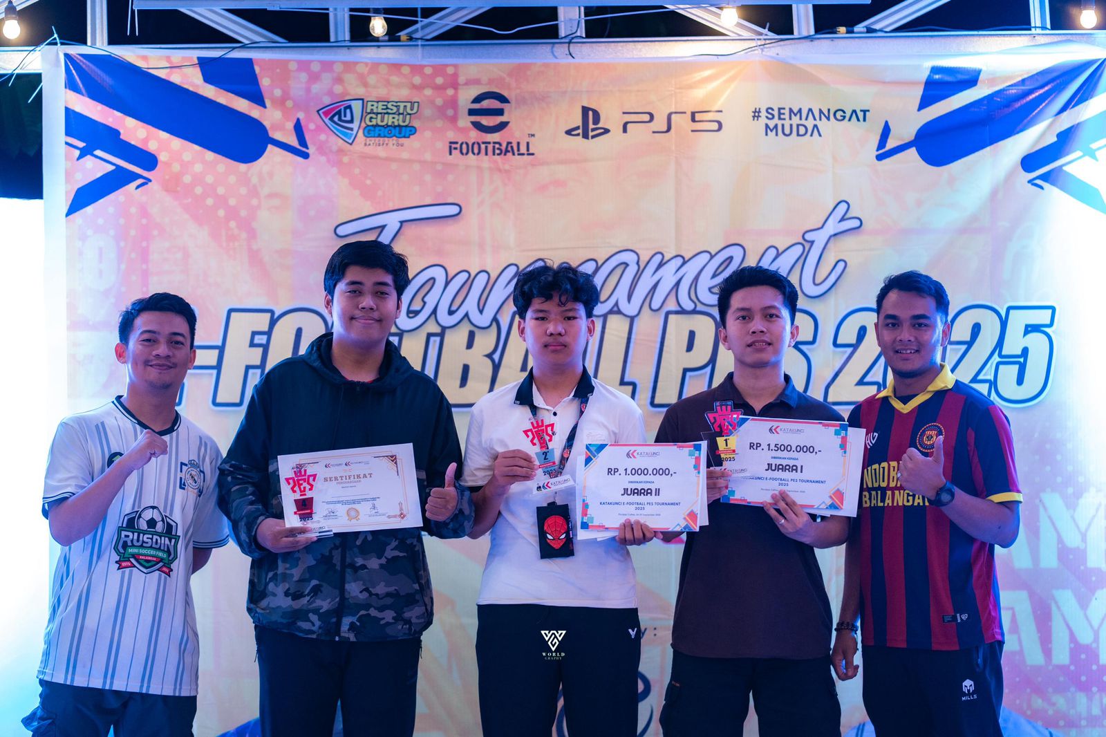 48 Peserta Ramaikan Turnamen PES 2025 di Balangan - Ragamberita